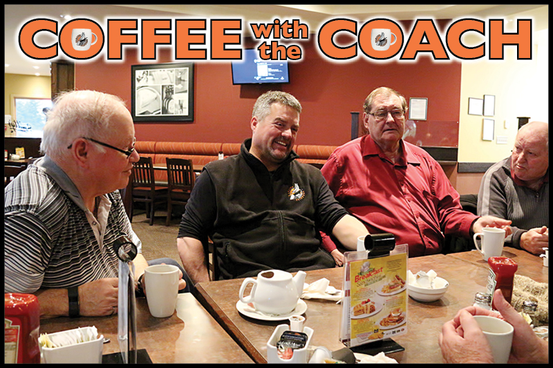 DARREN NAYLOR HELD HIS FIRST COFFEE WITH THE COACH EVENT | Nanaimo Clippers