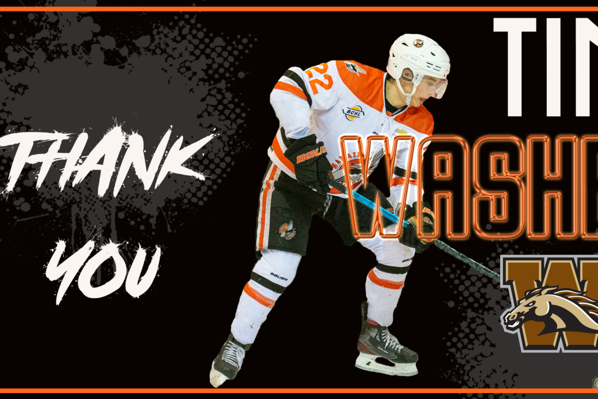 Tim Washe headed to Western Michigan University | Nanaimo Clippers