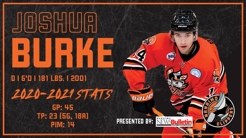 Clippers Add Joshua Burke to Roster | Nanaimo Clippers