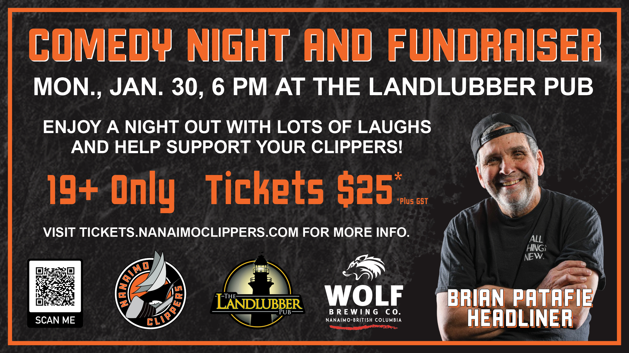 Clippers Host Comedy Night | Nanaimo Clippers